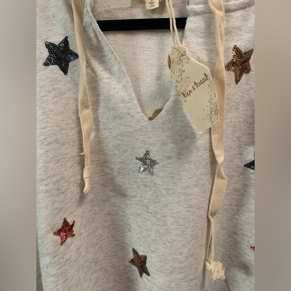 Hem and Thread | Tops | Sequins Star Pullover Nwt | Poshmark